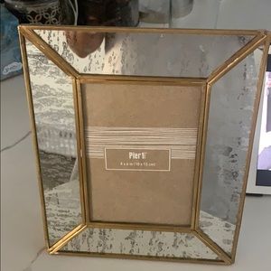 Pier 1 | Accents | Mirrored Frame | Poshmark